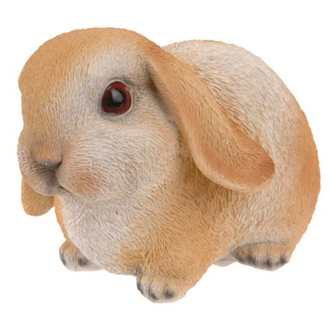 Figurka ogrodowa królik brązowy 16 cm 795003270-1