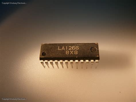 Semiconductor: LA1266 (LA 1266) - AM-TUNER AM/FM-IF