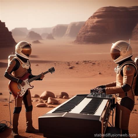 band performing on the stage Prompts | Stable Diffusion Online