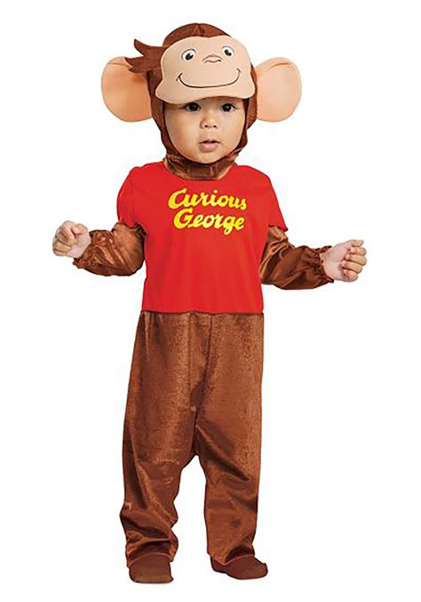 Curioso disfraz de George George para bebés Multicolor – Yaxa Colombia