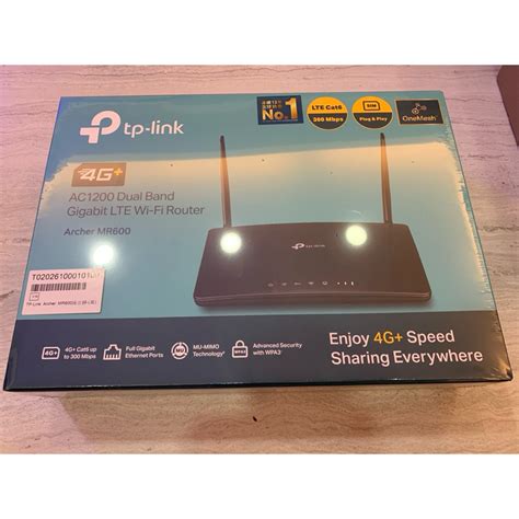 TP-LINK Archer MR600 V3 4G AC1200 無線雙頻 Gigabit Wi-Fi路由器(含運) | 蝦皮購物