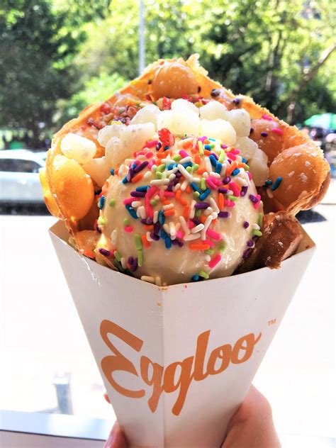 NYC’s Best Ice Cream Egg Waffles – Dessert Correspondents