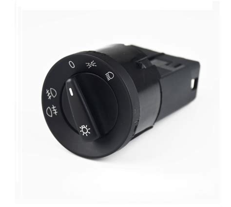 Переключатель Света Фар Volkswagen 1C0941531A Широкий Чёрный JETTA MK4 ...