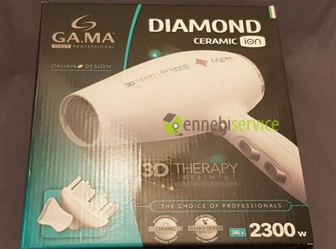 phon per capelli gama diamond ceramic ion 3d therapy