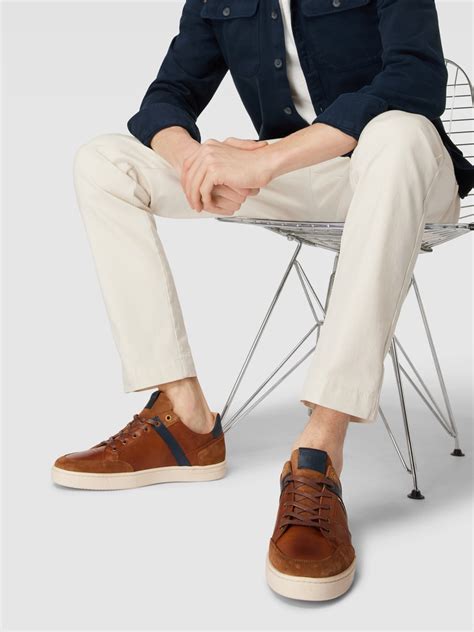 Pantofola dOro Sneaker mit Label-Details Modell 'VICENZA' (cognac ...