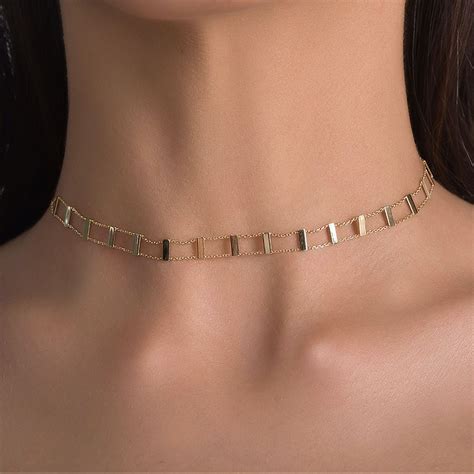 Gold Chokers - Turkish Jewellery