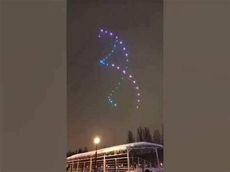 Шоу дронов в Парке Гагарина в Самаре 🛸 Чем заняться в Самаре зимой? # ...
