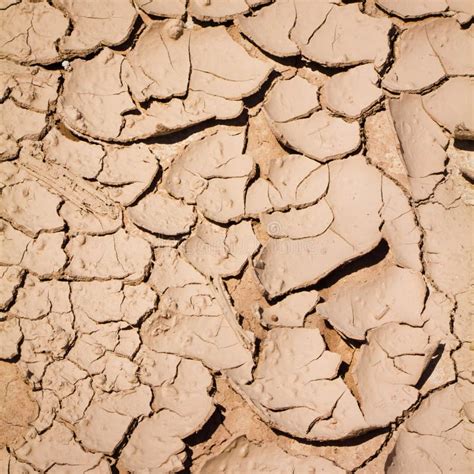 Dry clay stock image. Image of drought, crack, background - 25409481