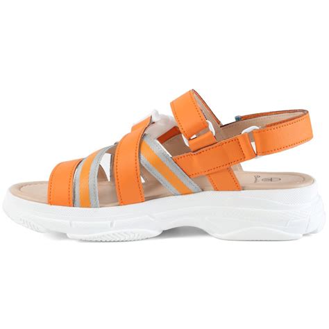 женские сандалии EKONIKA EN1924-01 orange-20L