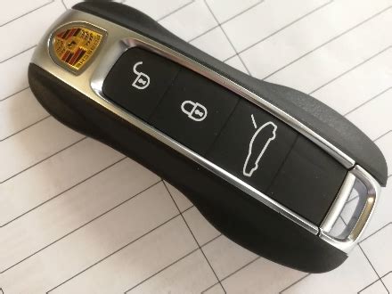 Ключ PORSCHE ПОРШЕ - ключи для авто, чипы, новый корпус ключа, прошивка ...