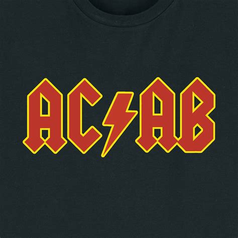 ACAB (Black) T Shirt – Heavy Manners Artivism