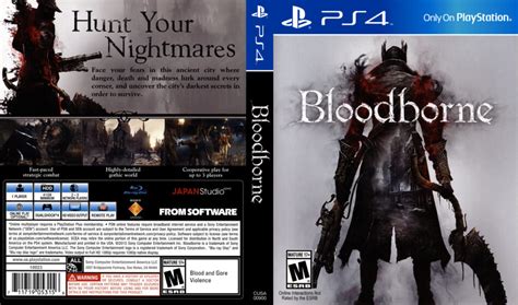 Bloodborne dvd cover (2015) USA PS4