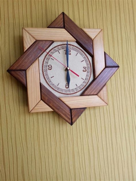 Рукоделие со всего мира — Разное | OK.RU | Diy clock wall, Wood clock ...