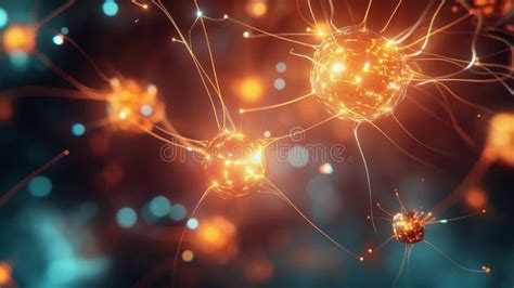 Abstract Neural Network Visualization with Glowing Nodes with Energy Flow and Data Transmission ...