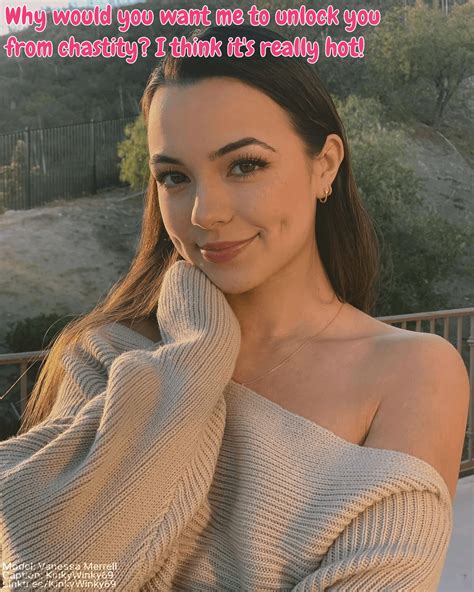 Vanessa Merrel locks you in chastity : r/keyholdercaptions