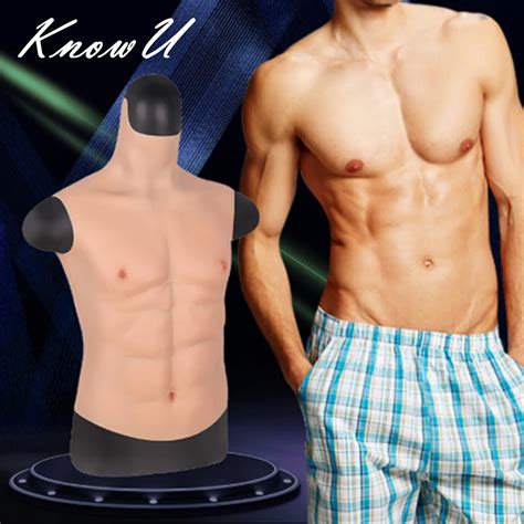 KnowU Gefälschte Brust Muscle Bauch Macho Weiche Silikon Mann ...