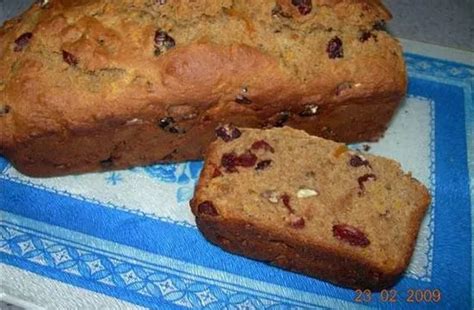 Клюквенный кекс с апельсиновым соком без сахара/фруктозы - Хлебопечка.ру