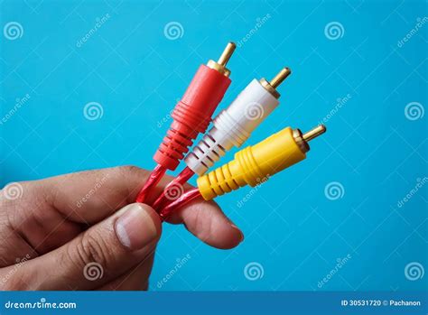 AV cable stock photo. Image of isolated, power, technology - 30531720