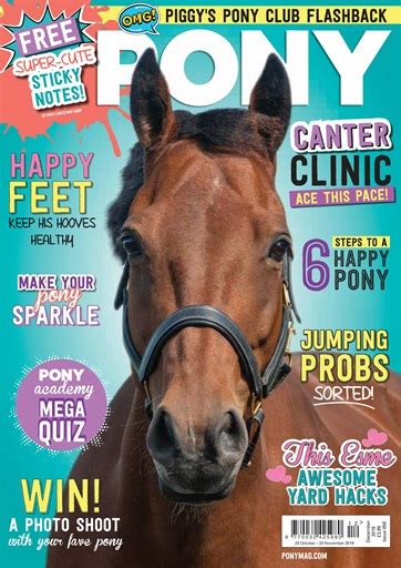 Pony Magazine - PONY Magazine – December 2019 Subscriptions | Pocketmags