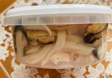 Коктейль из морепродуктов Два Капитана В рассоле - «Разнообразие ...