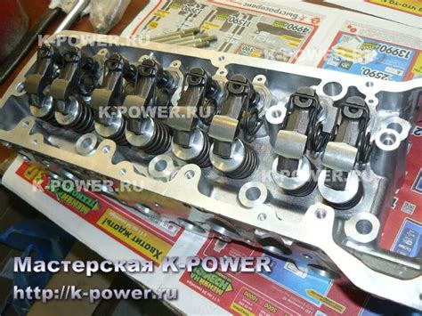 K-POWER | Доработка ГБЦ 21214 нового образца, с мех.толкателями (г ...