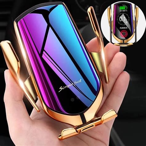 Беспроводное автомобильное зарядное устройство для samsung S10 S9 S8 ...