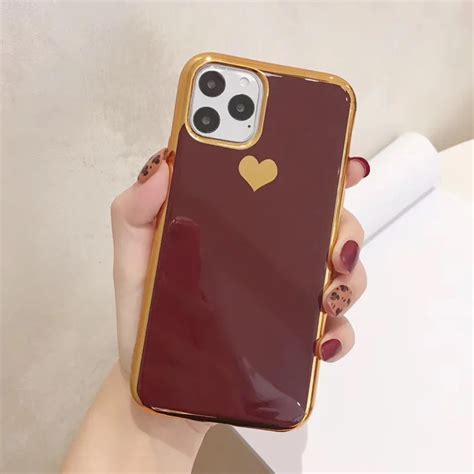IPWSOO покрытие сердце любовь мягкий чехол для телефона для iphone 11 ...