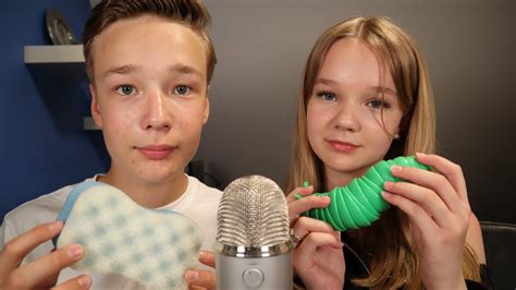 ASMR WITH MY SISTER - YouTube