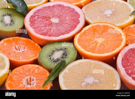 variety of juicy citrus fruits Stock Photo - Alamy