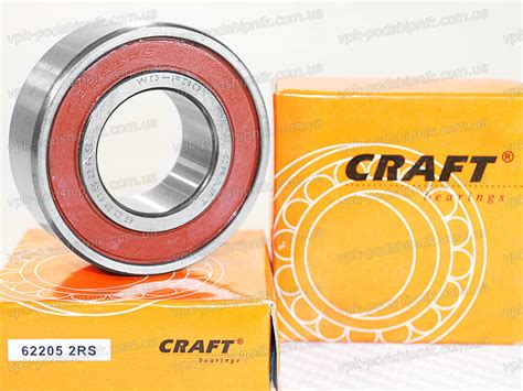 Подшипник 180505 или 62205 2RS CRAFT Литва Купить Цена 80 в Украине