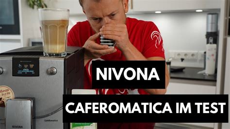 Nivona 769 Caferomatica Kaffeevollautomat im Test und Vergleich - YouTube