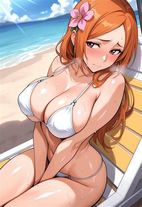 Rule 34 - 1girls ai generated beach big breasts bikini bleach blush ...