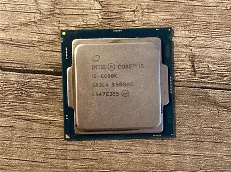 Intel i5-6600k