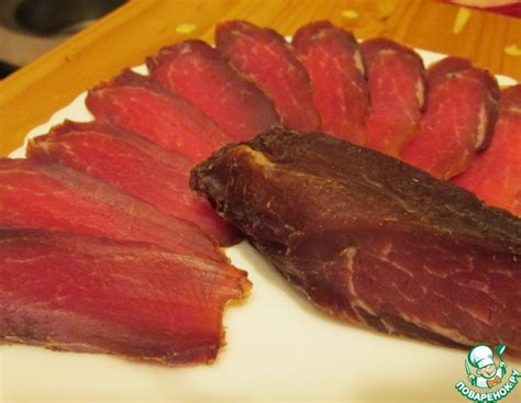 Сыровяленая свинина в условиях квартиры – кулинарный рецепт