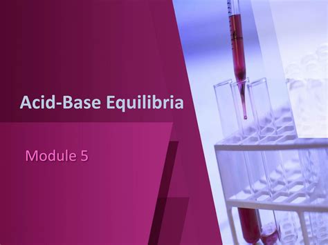 SOLUTION: Module5 acids bases - Studypool