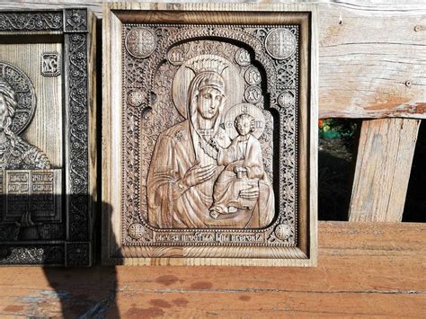 Иконы храмовые Господа Иисуса Христа и Пречистой Богородицы "Иверская ...