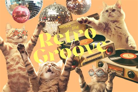 Disco Cats - Design Cuts