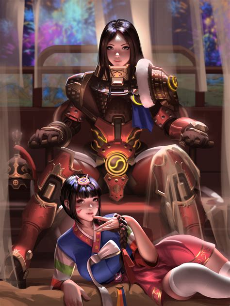 Overwatch 18 обои