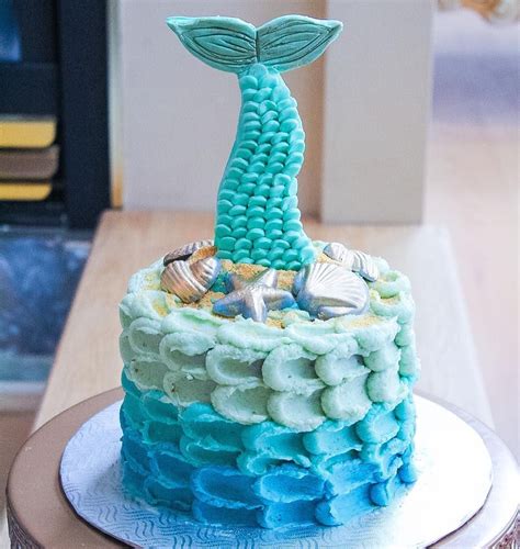 Торт Русалка - 11 вариантов приготовления с фото | Mermaid cakes, Cake ...