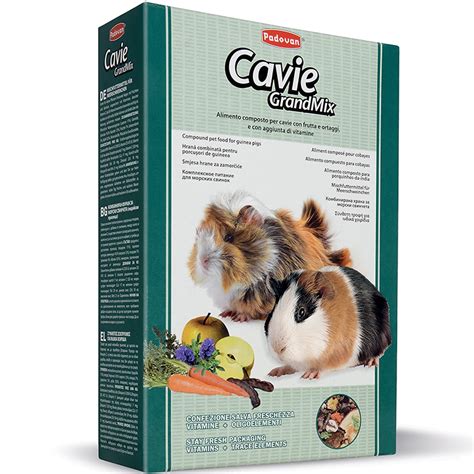 Купить Padovan Grandmix Cavie Корм д/морских свинок с витамином С 850г ...