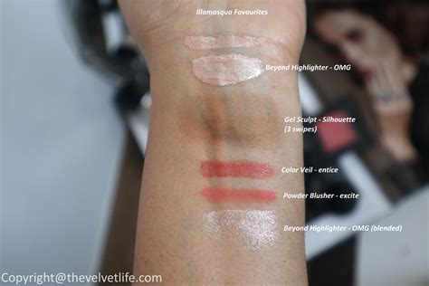 Illamasqua Beyond Foundation, Highlighter Review - The Velvet Life