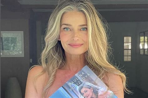 Paulina Porizkova's Book Promotes Authenticity in Aging