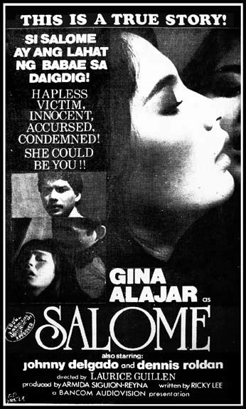 Video 48: REMEMBERING JOHNNY DELGADO THROUGH HIS FILMS #3: "SALOME" (1981)