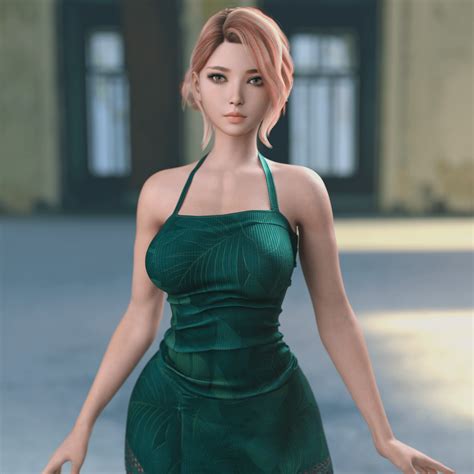 Miki For Genesis 9 3D Render, Digital Art by SOFT3D