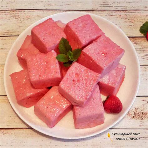 Суфле «клубничные облака» – Десерт из свежей клубники рецепт