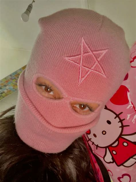 Ski mask 🎀 in 2024 | Ski mask, Bad girl aesthetic, Mask