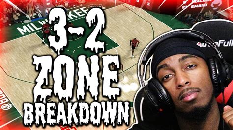 OFFICIAL BEST DEFENSE TUTORIAL l HOW TO RUN A AMAZING 3-2 ZONE IN NBA 2K20 MYTEAM! - YouTube
