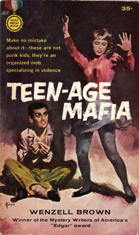 Teen-Age Mafia -- Pulp Covers