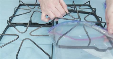 Как очистить решетку на газовой плите