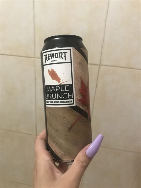 Крафтовое пиво Rewort Brewery Maple Brunch - «Вкусный крафт» | отзывы